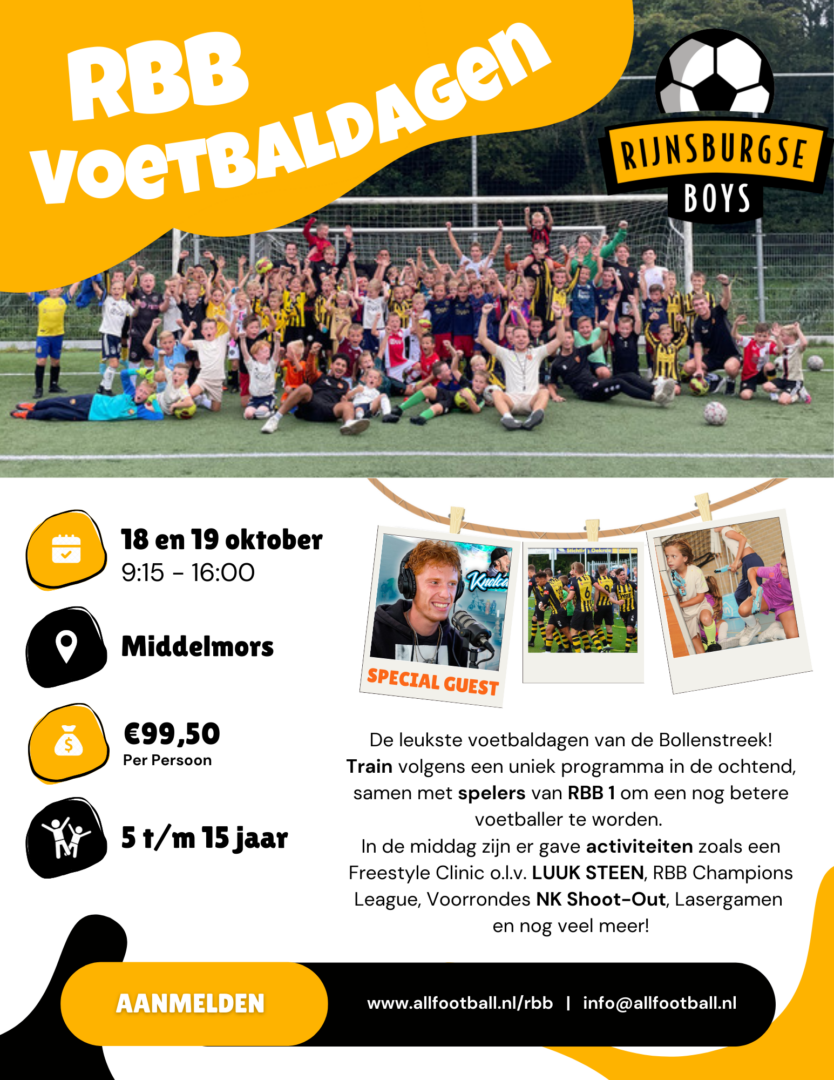 Rijnsburgse Boys Voetbaldagen - Rijnsburgse Boys