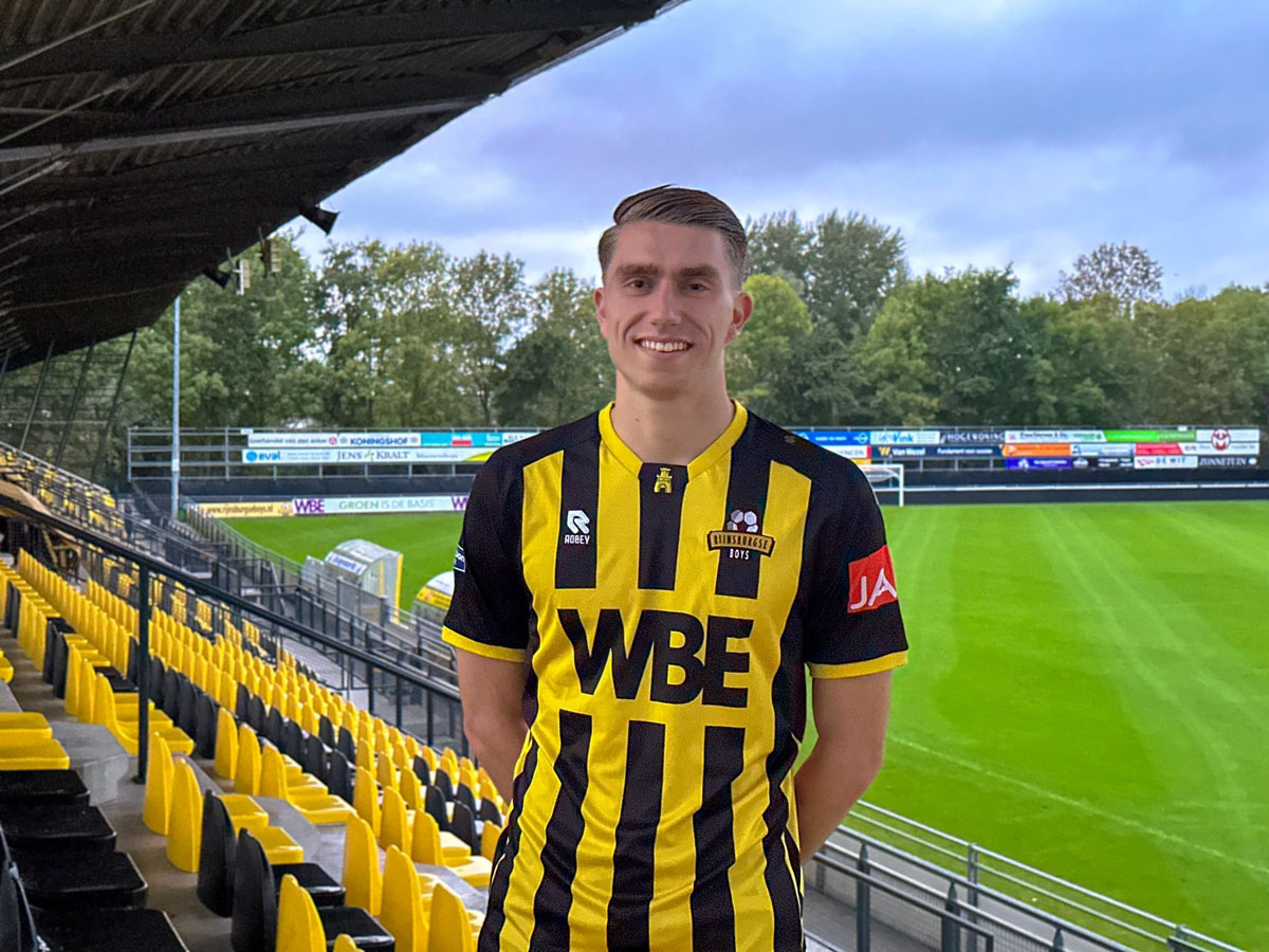 Daan Walraven is eerste speler met contractverlenging - Rijnsburgse Boys